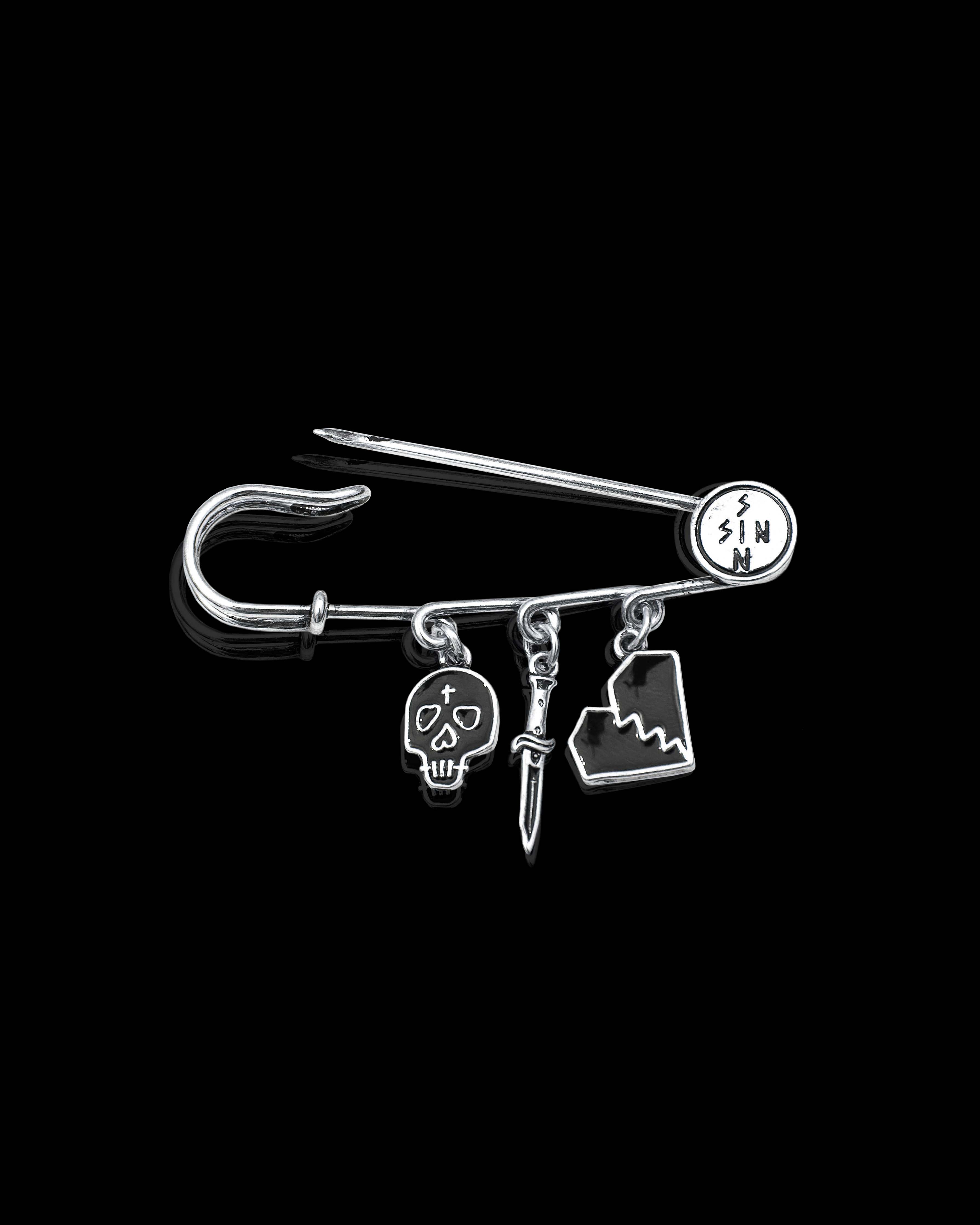ICONS SAFETY PIN – For Those Who Sin